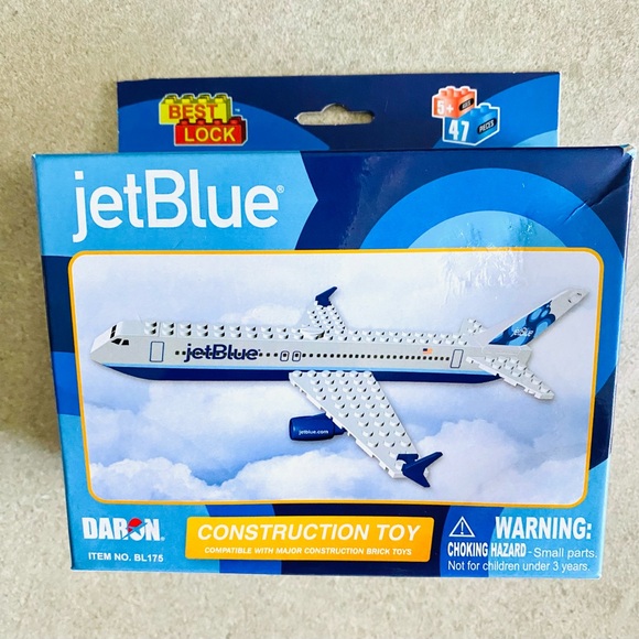 Daron | Toys | Nib Jetblue Airplane Lego Toy | Poshmark